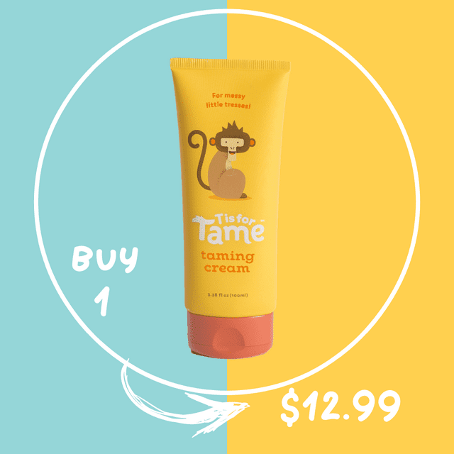 T is for Tame - Hair Taming Matte Cream for Kids - 100% Natural ...