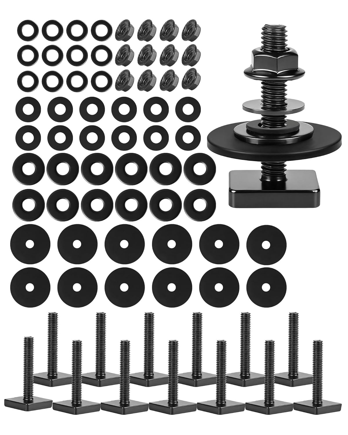 T lot Bolt for Roof Rack Cro Bar, Platform, Cargo Baket, tainle quare ...