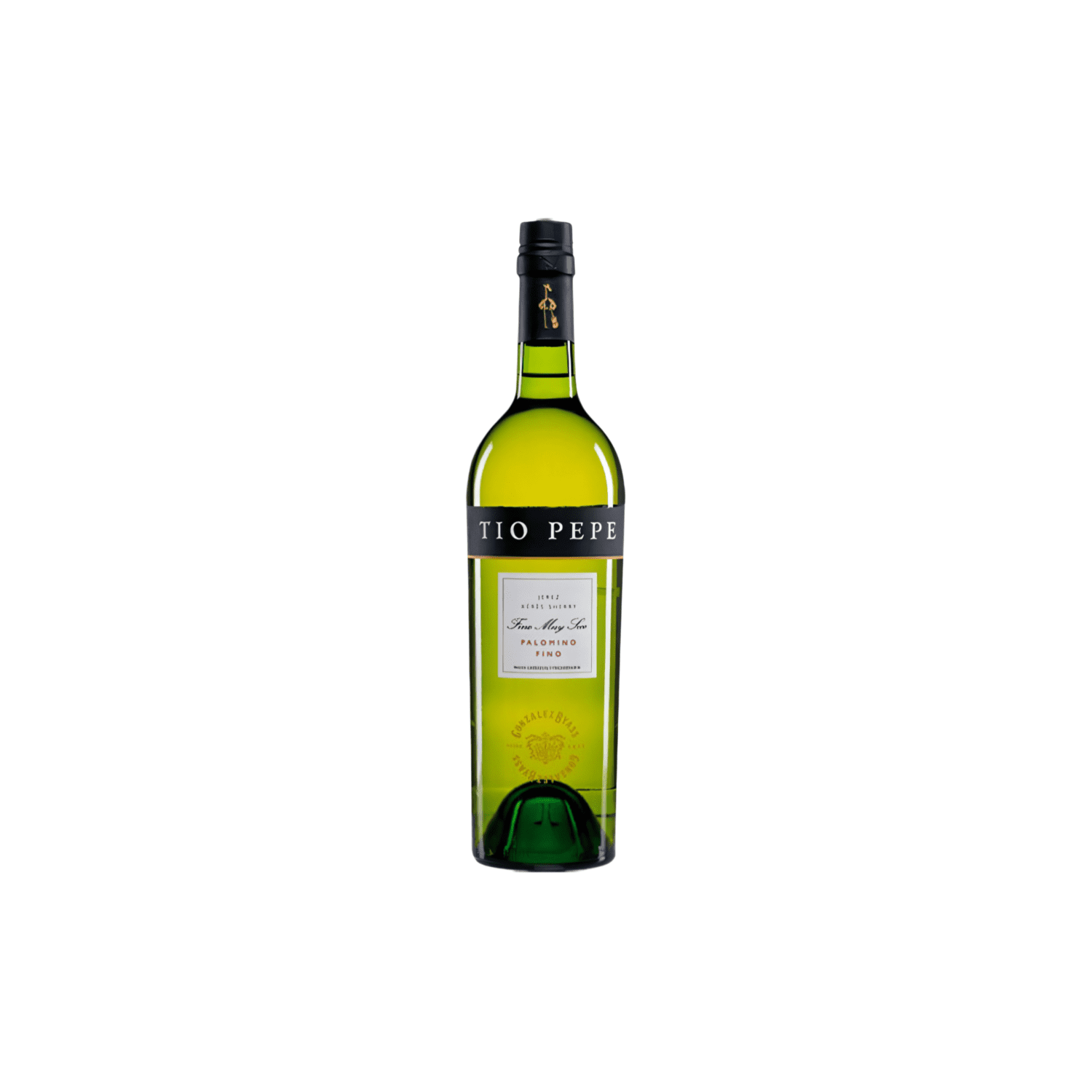 Tío Pepe Fino Dry Fortified Wines Sherry, 750 ml Glass Bottle Jerez 15% ...
