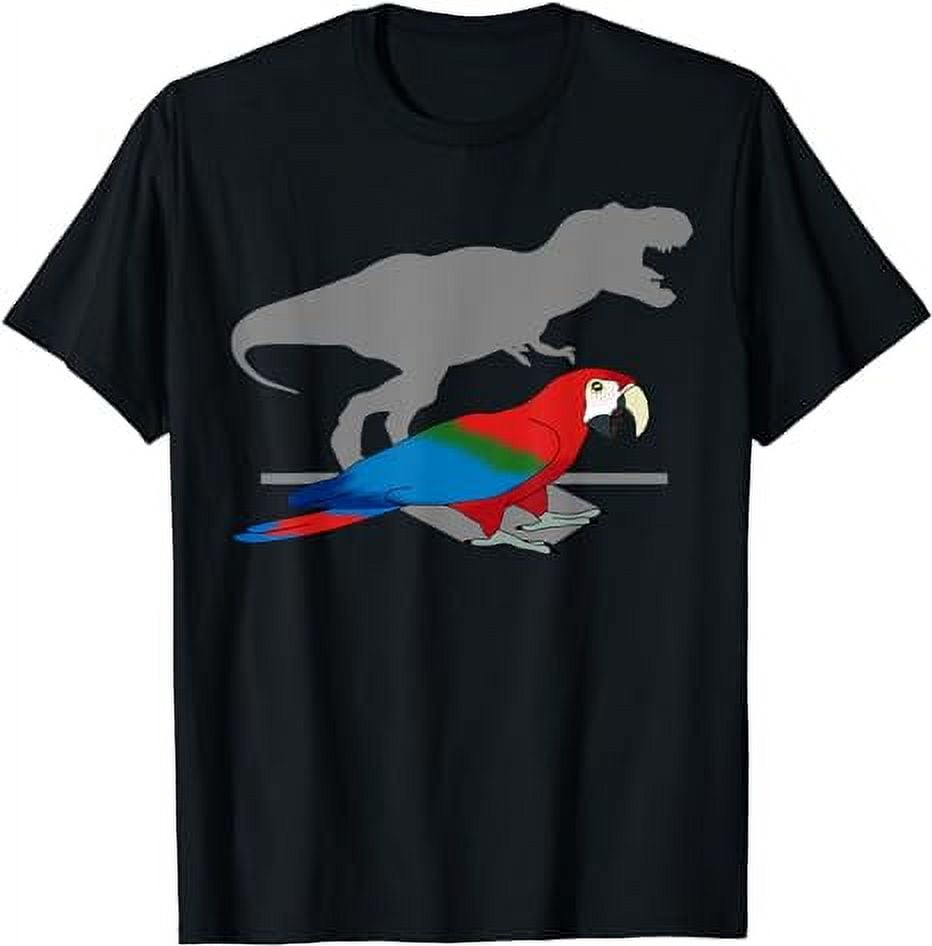 T-rex Green Winged Macaw Birb memes Funny Parrot owner T-Shirt ...