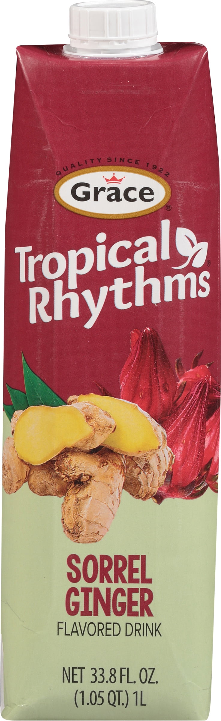 Grace Tropical Rhythms Sorrel Ginger, 33.8 fl oz - Walmart.com