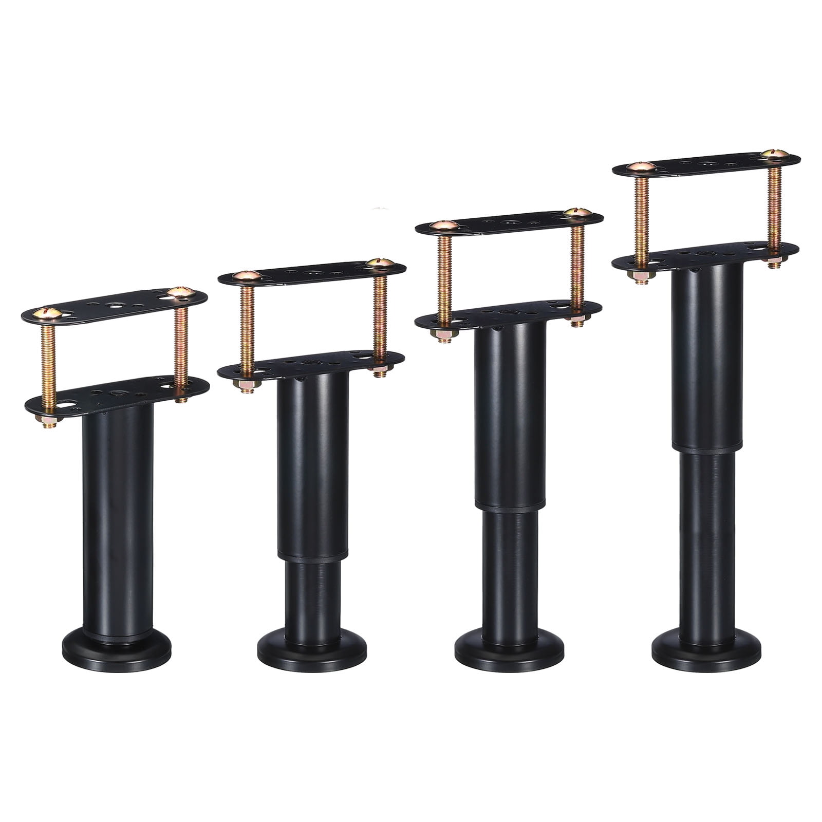 T-shape Metal Bed Legs Furniture Legs (10-17inch / 4Pcs) - Walmart.com