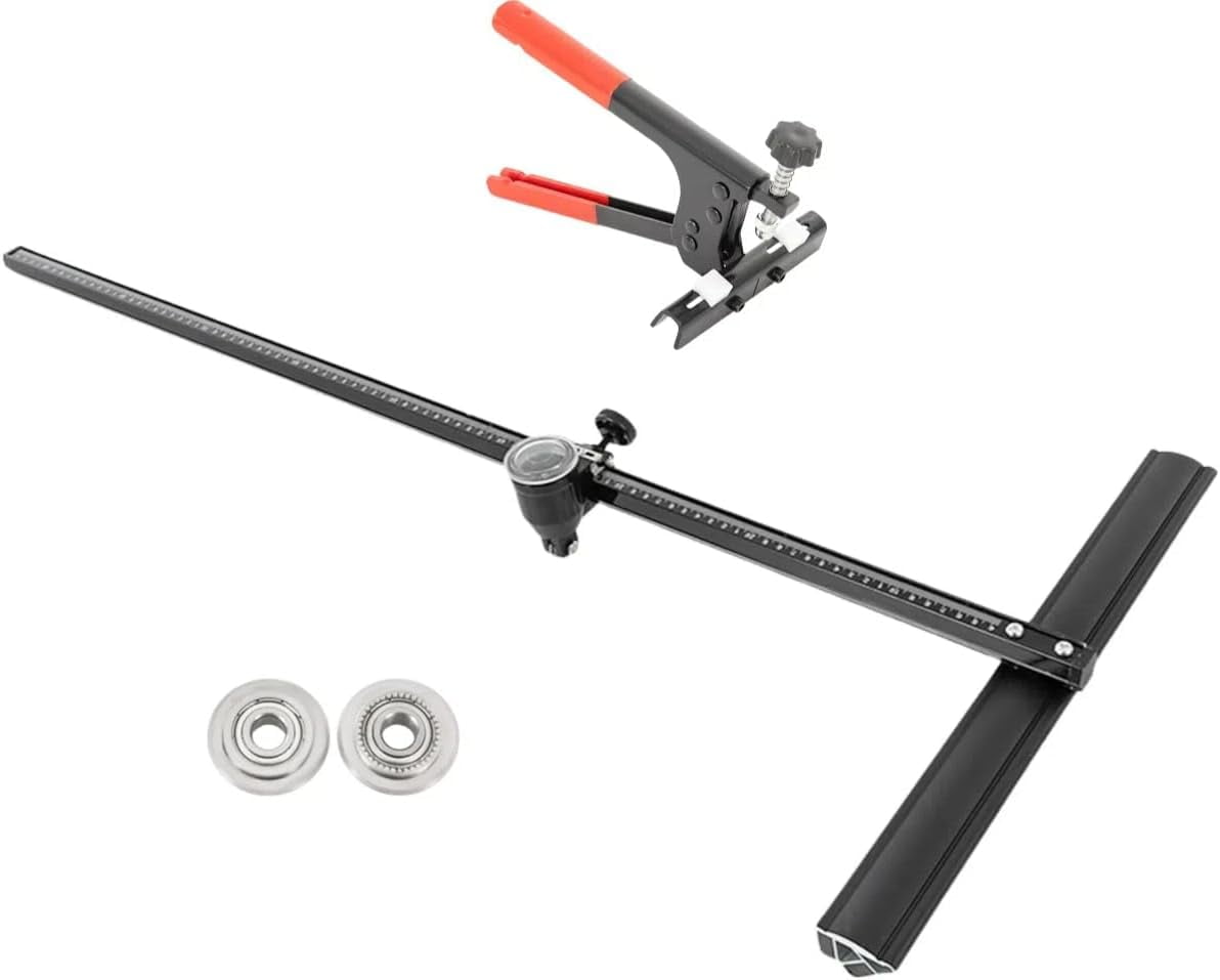 T-shaped Manual Tile Cutter Hand Tool 35.43in Cutting Width Porcelain ...