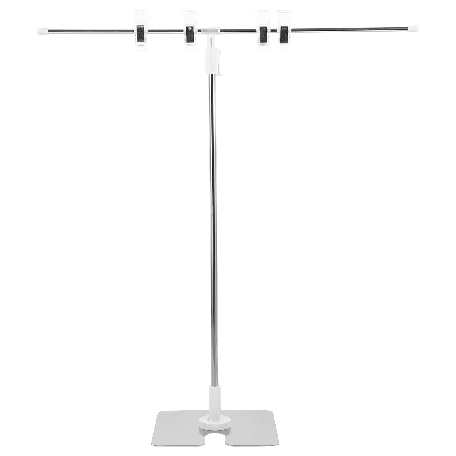T-shaped Poster Hanger With Adjustable Clip Tabletop Poster Stand ...