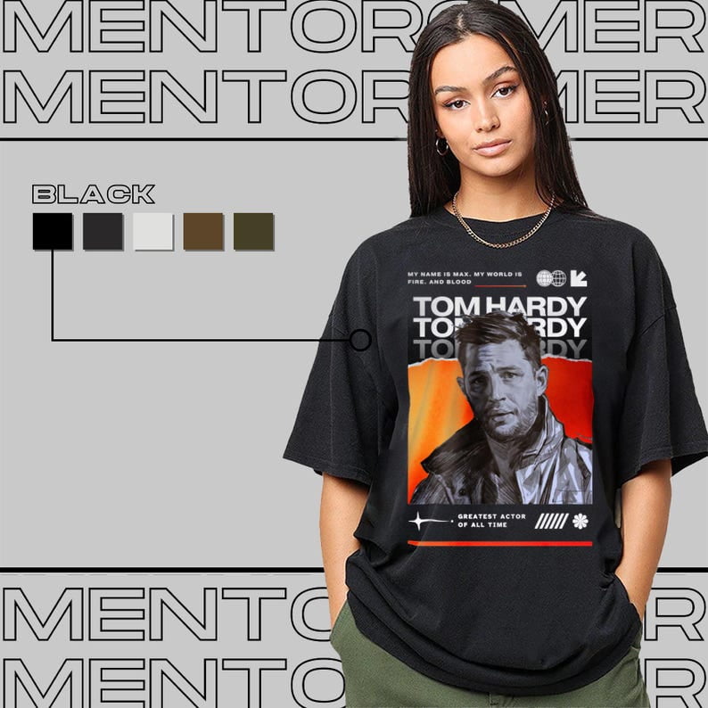 T-shirt Daily, Tom Hardy T-Shirt, Tom Hardy Fan Shirt, Tom Hardy Tee ...