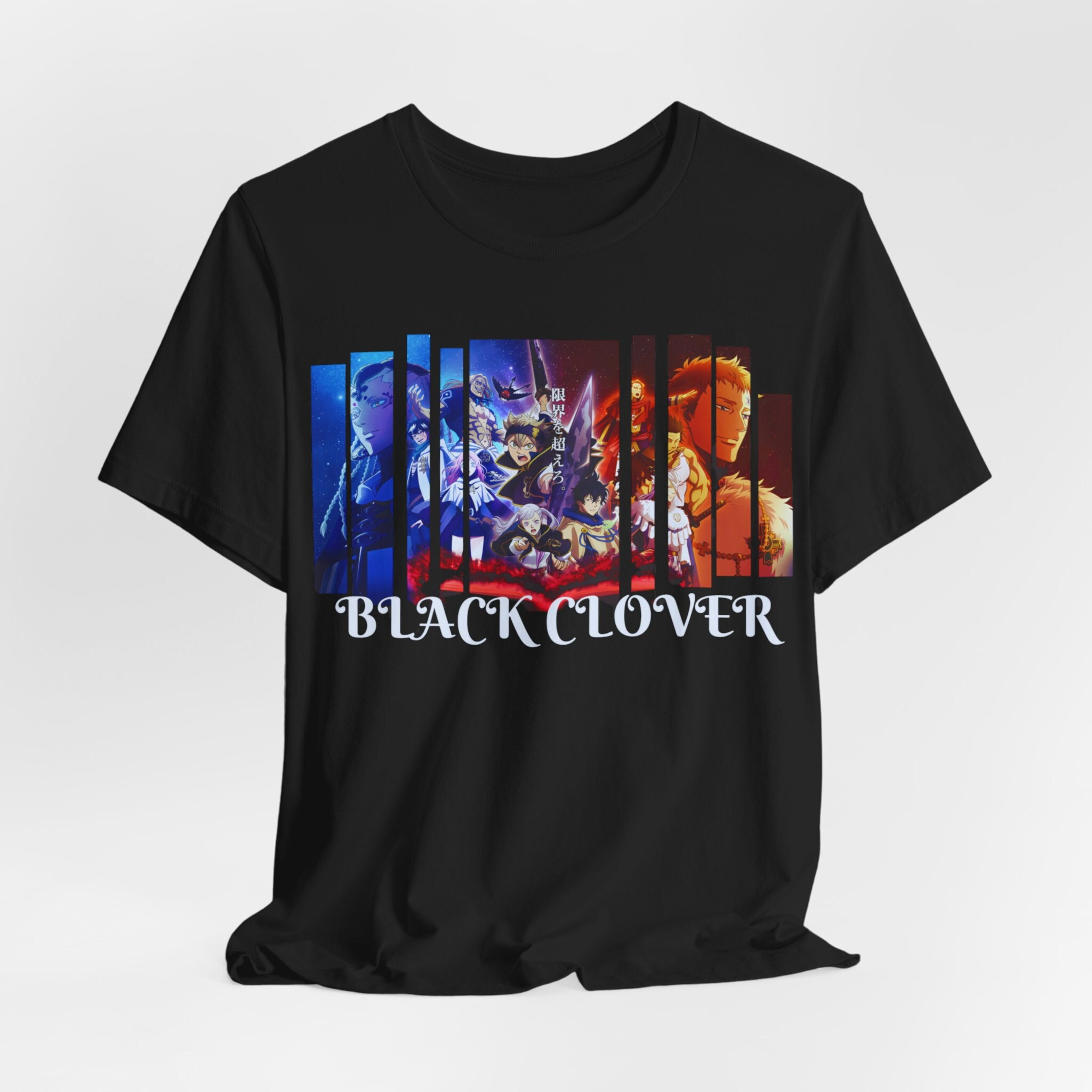 T-shirt, Gift, Anime, Anime Shirts, Anime Gifts, Asta Black Clover, 4h ...