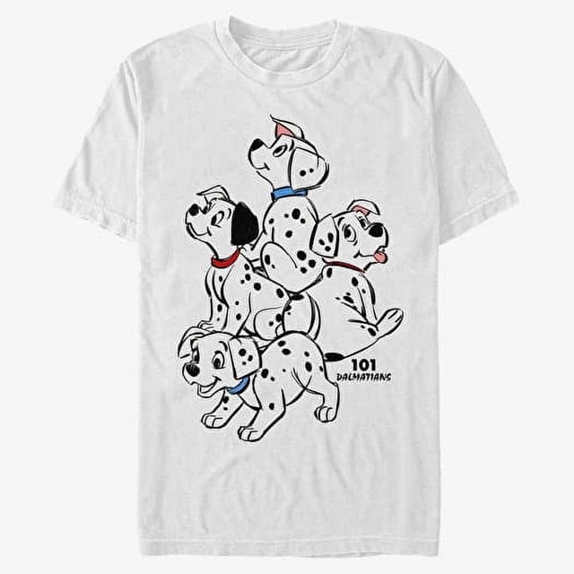 T-shirt Merch Disney Classics 101 Dalmatians - Big Pups Unisex T-Shirt ...