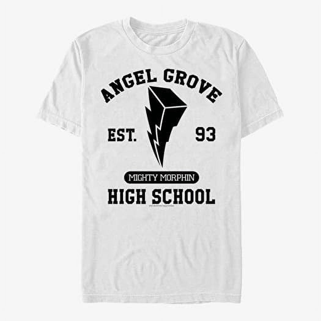 T-shirt Merch Hasbro Vault Power Rangers - Angel Grove - Walmart.com