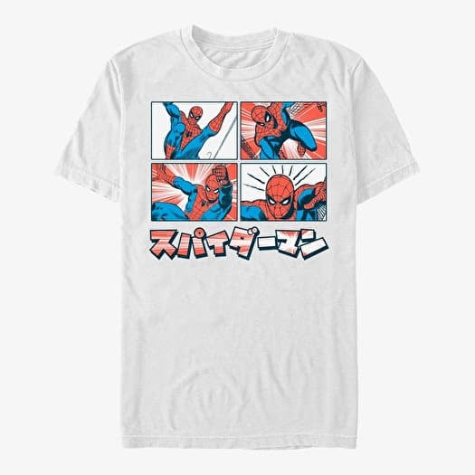 T-shirt Merch Marvel Spider-Man Classic - Comic Spidey - Walmart.com