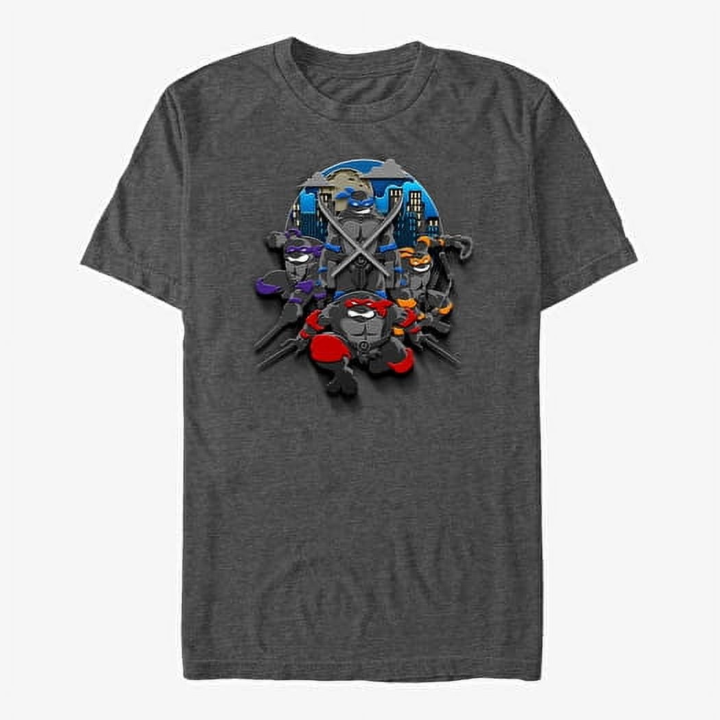 T-shirt Merch Nickelodeon Teenage Mutant Ninja Turtles - Heroes in a ...