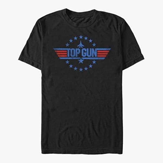 T-shirt Merch Paramount Top Gun - Top Gun Round Logo Men's T-Shirt ...