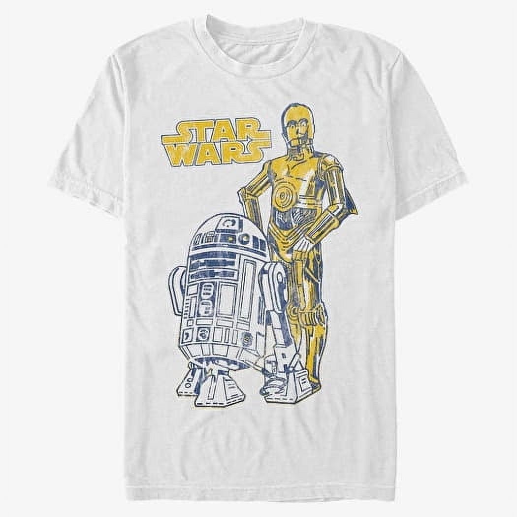 T-shirt Merch Star Wars: Classic - Oversized Droid Friends - Walmart.com