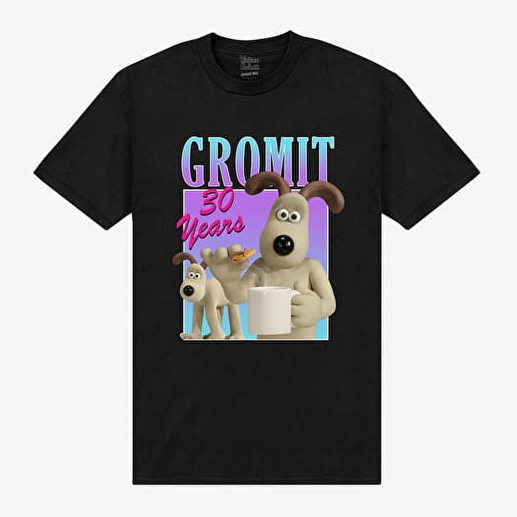 T-shirt Merch WALLANCE AND GROMIT - gromit-30th-birthday Unisex T-Shirt ...