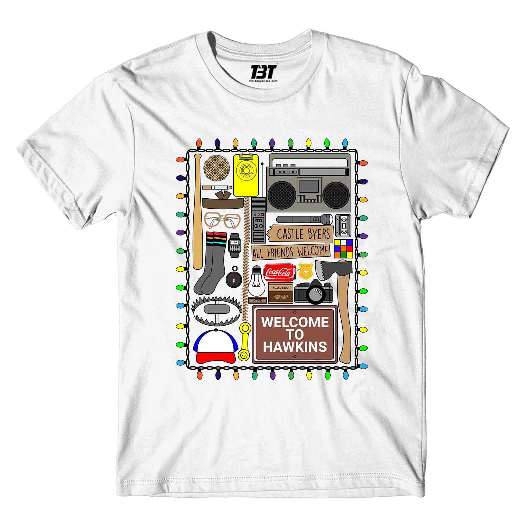 T shirt - Welcome To Hawkins - Walmart.com