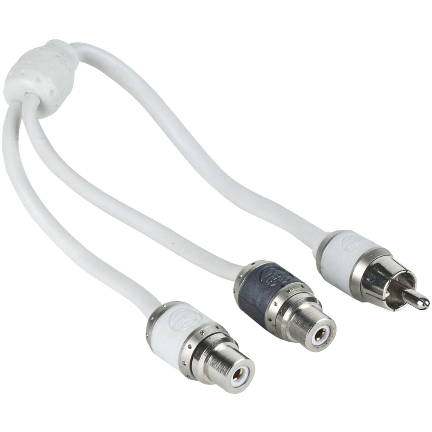 T>spec V10RCA-Y2 V10 Series RCA Y-adapter, 1 Male To 2 Females ...