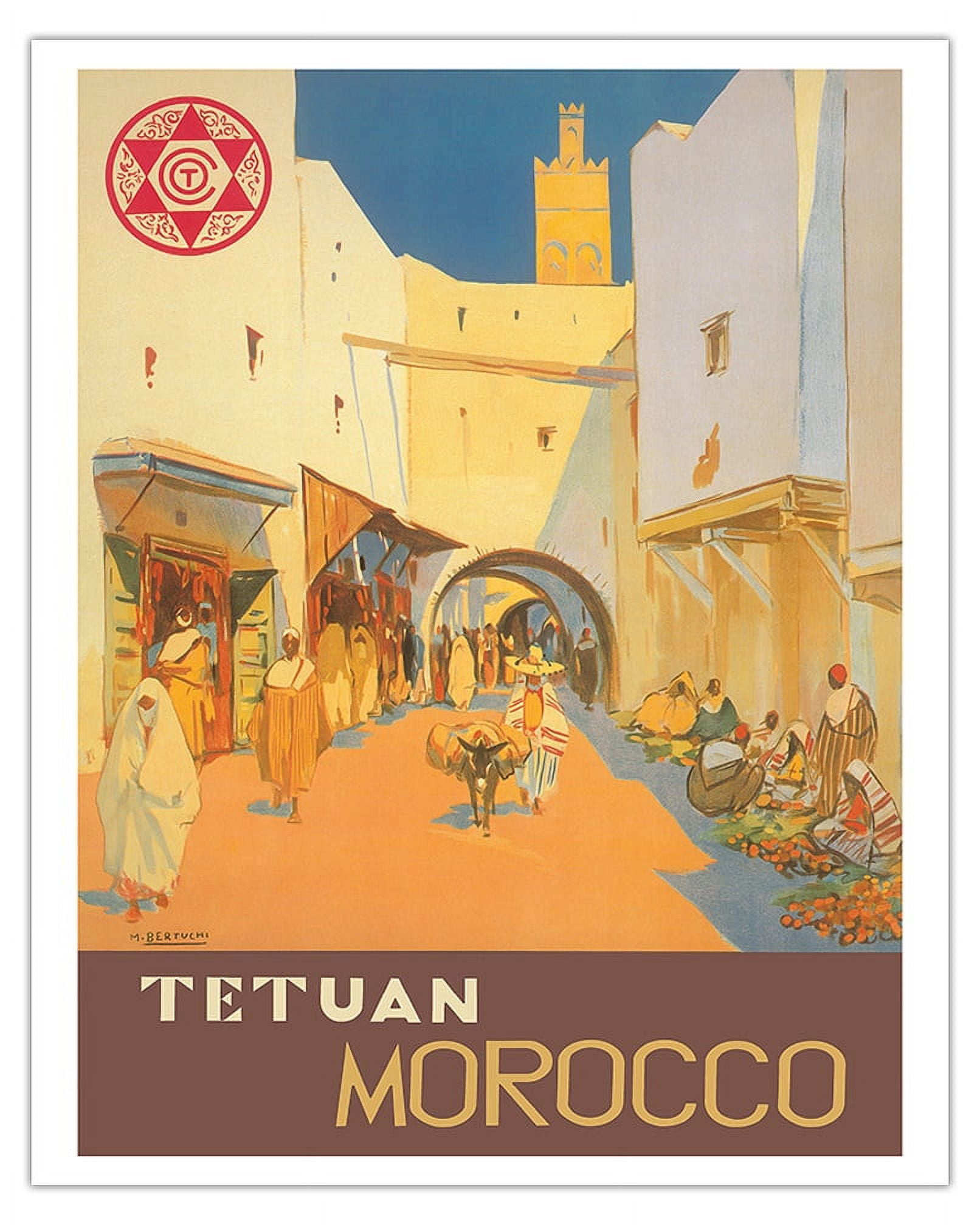 Tétouan (Tetuán) Morocco - City of the White Dove - Vintage Travel ...