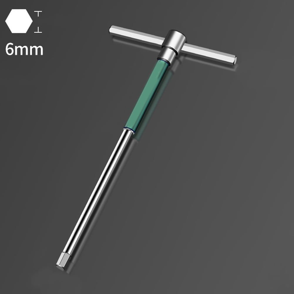 T-type High-speed Rotating Hexagonal Sliding Rod Wrench Tool Extension ...