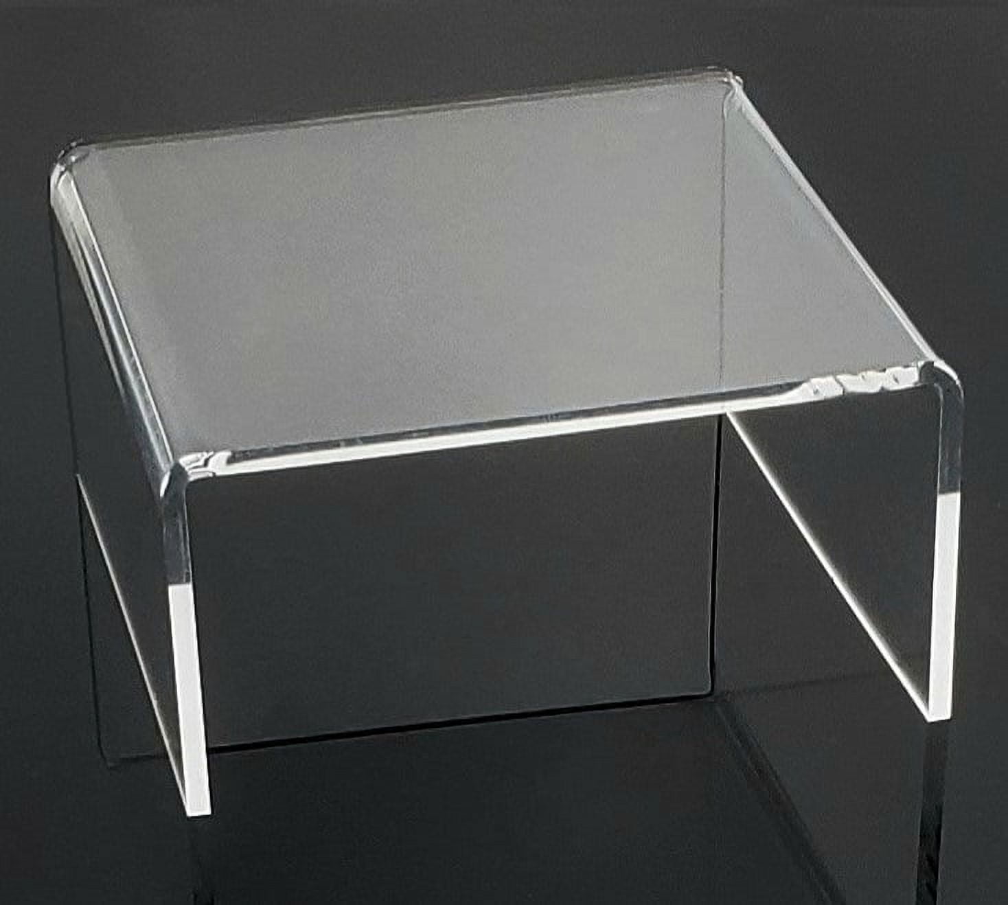T'z Tagz 6x6x3 Clear Multi-Use Single Unit Acrylic Showcase Risers ...