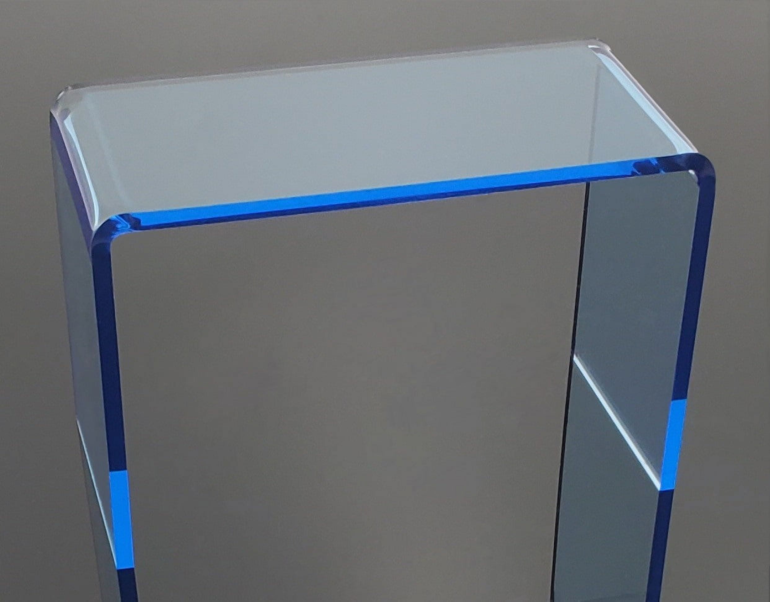 T'z Tagz 6x6x4.5 Neon Blue Multi-Use Single Unit Acrylic Showcase ...