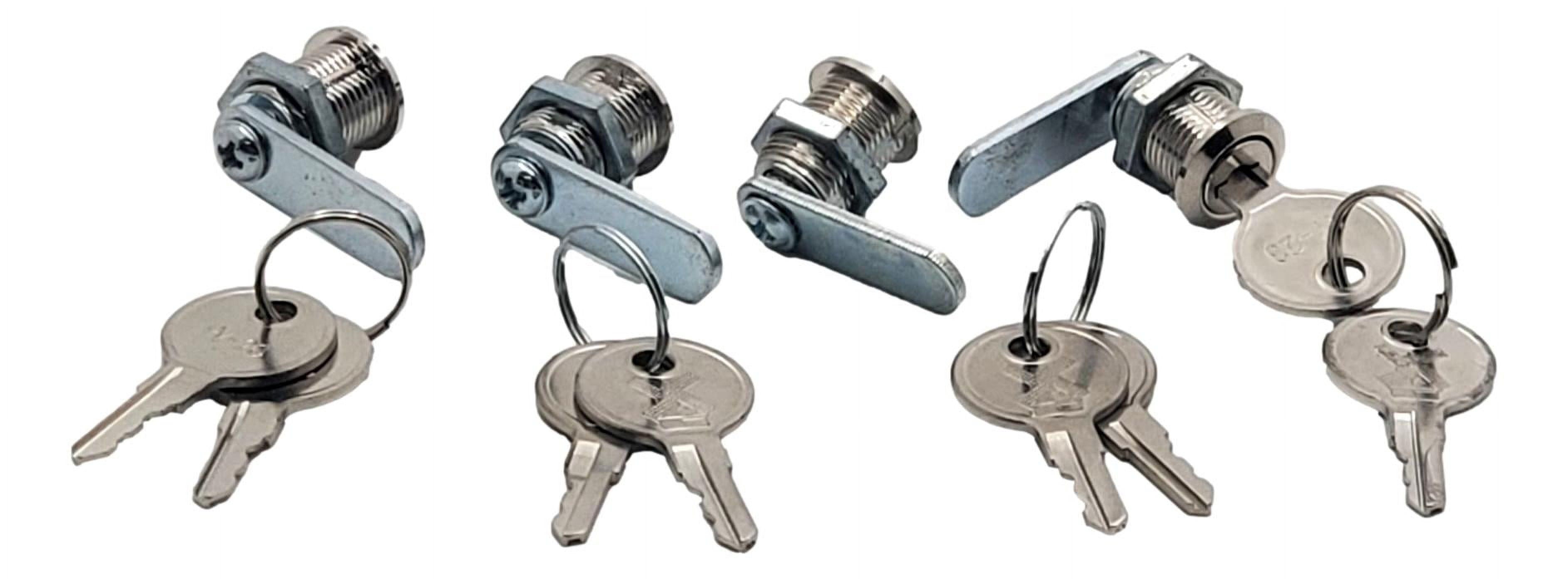 T'z Tagz New Set of 4 Cabinet, Drawer or Acrylic Display Case Cam-Locks ...