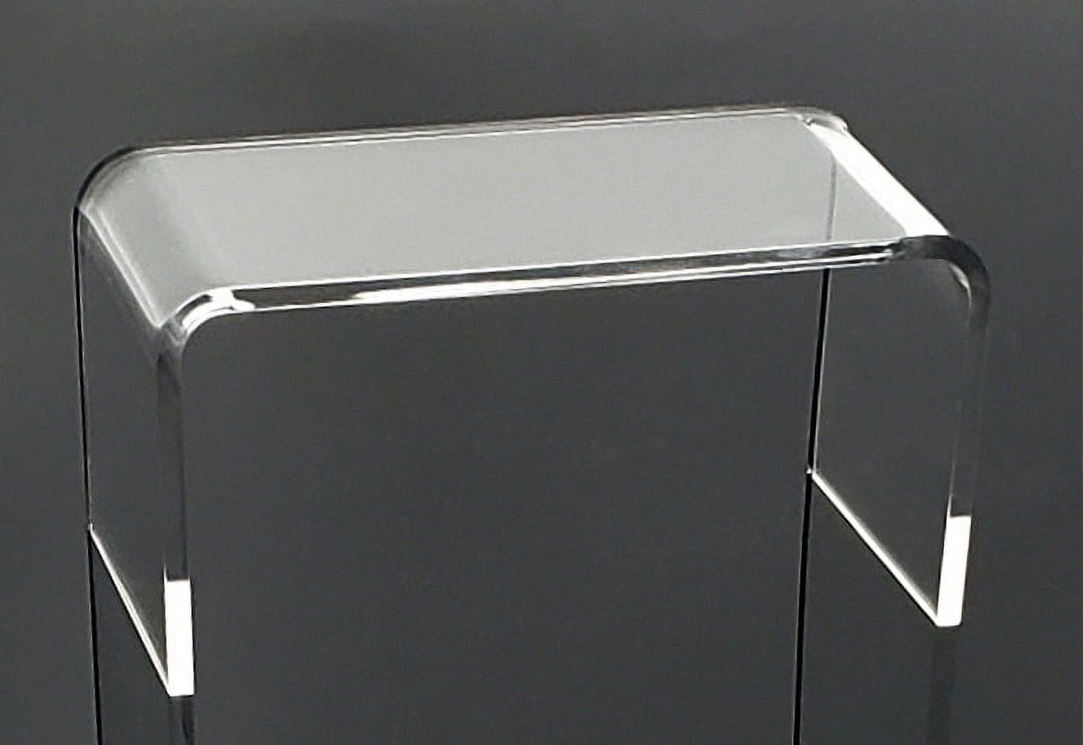 T'z Tagz Rare Single Unit 6x3x4 Small Acrylic Riser Display Holders (Clear) - Walmart.com