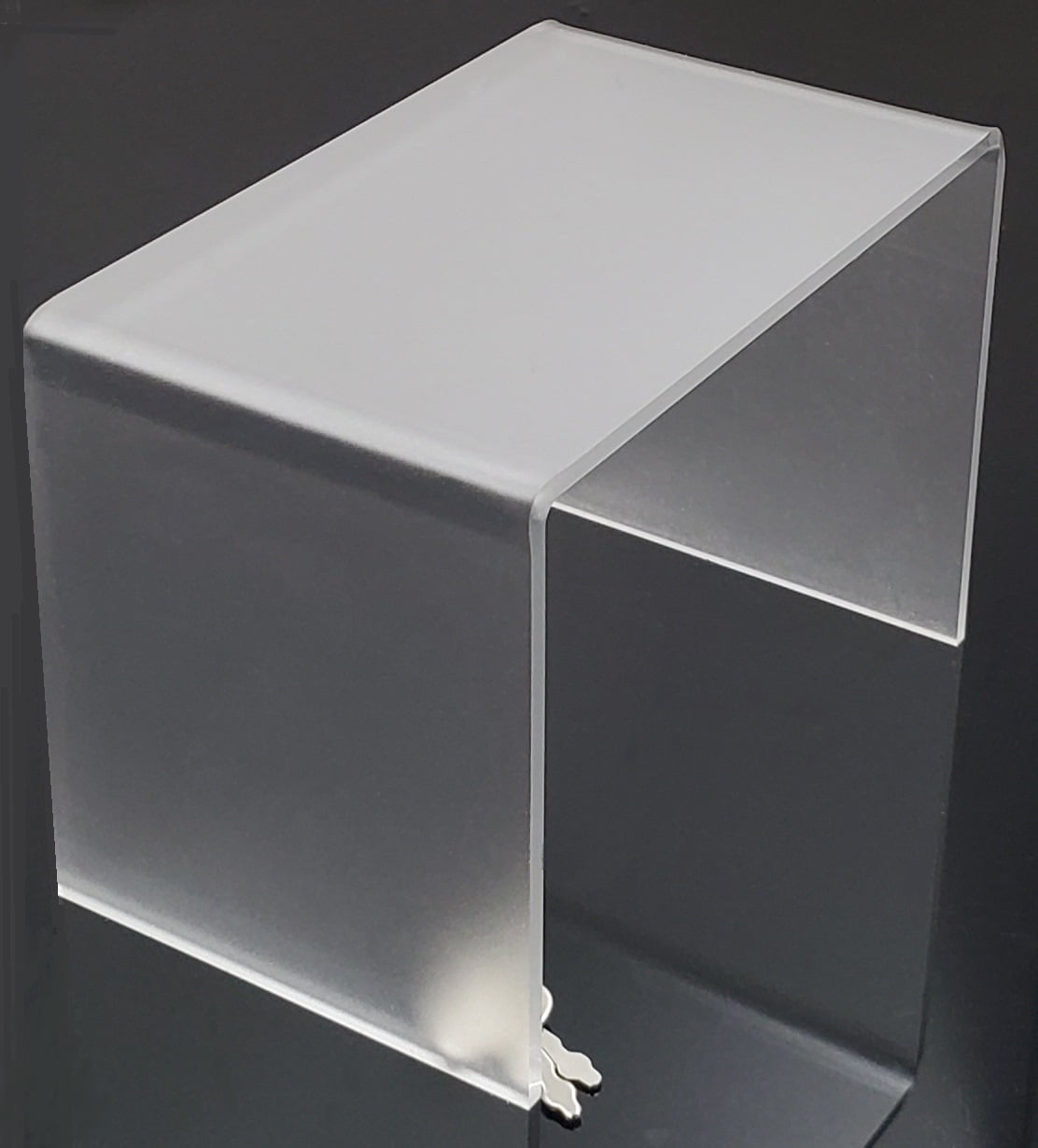 T'z Tagz Rare Single Unit 7x3x4 Small Acrylic Riser Display Holders (Frosted) - Walmart.com