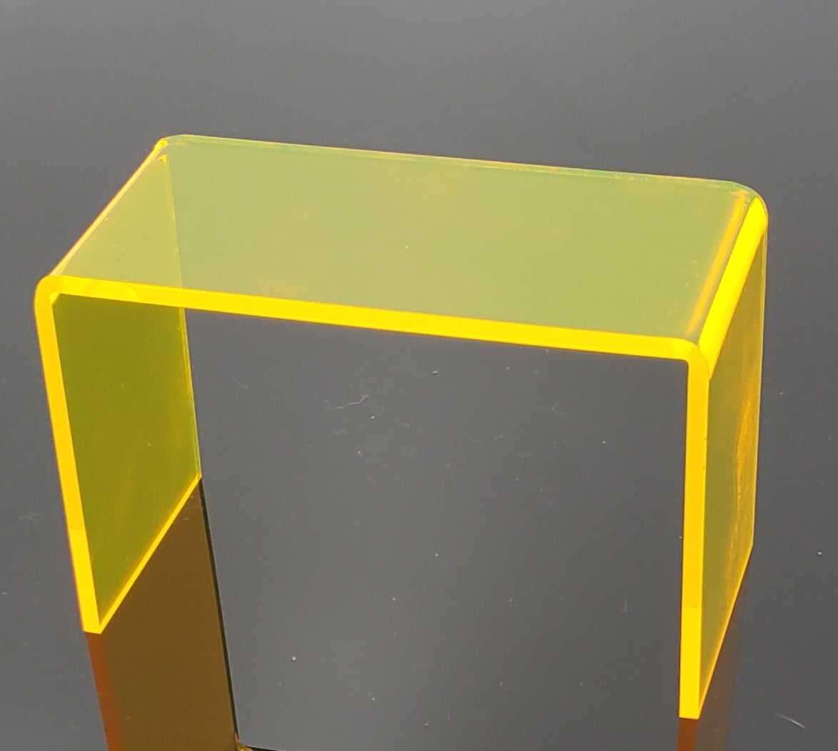 T'z Tagz Rare Single Unit 8x3x1.5 Small Acrylic Riser Display Holder ...