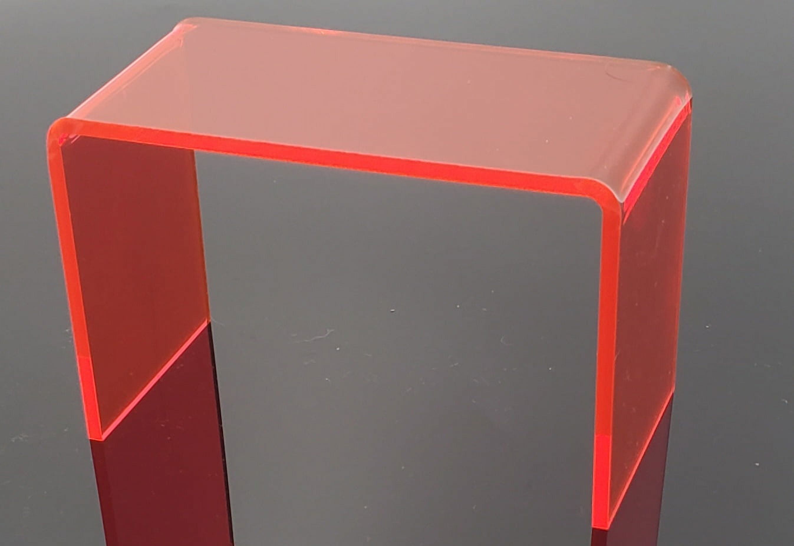 T'z Tagz Rare Single Unit 9x3x6 Small Acrylic Riser Display Holders ...