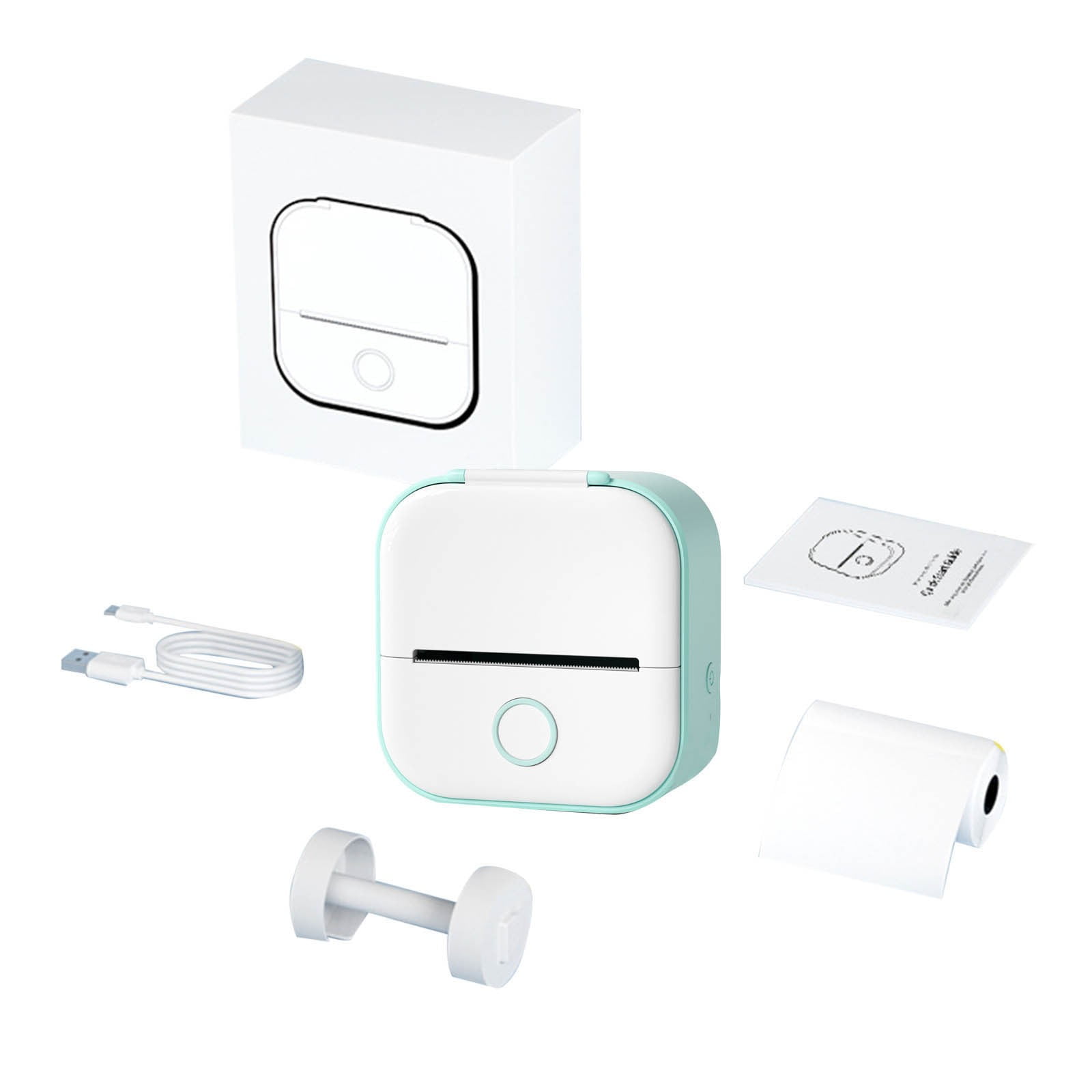 T02 Pocket Mini Wireless Bluetooth Portable Mobile Thermal Compatible ...