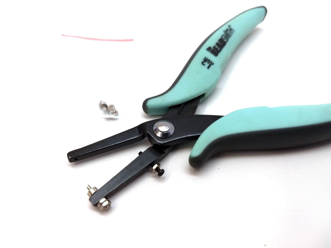 T070 - Metal Punch Hole Pliers - BeadSmith - 16cm (6 1/4 in) - Punches ...