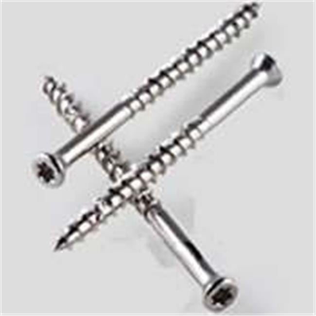 T07300WPP Screw Deck 316 Stainless Steel 7 x 3 In. - 350 Count ...