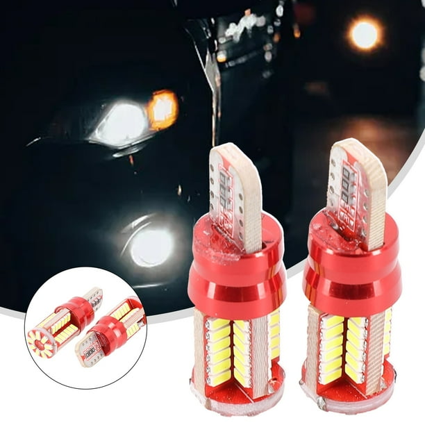 T10 Car 501 Bulb Led Side Light Bulbs Canbus Error Free 57 Smd Xenon White
