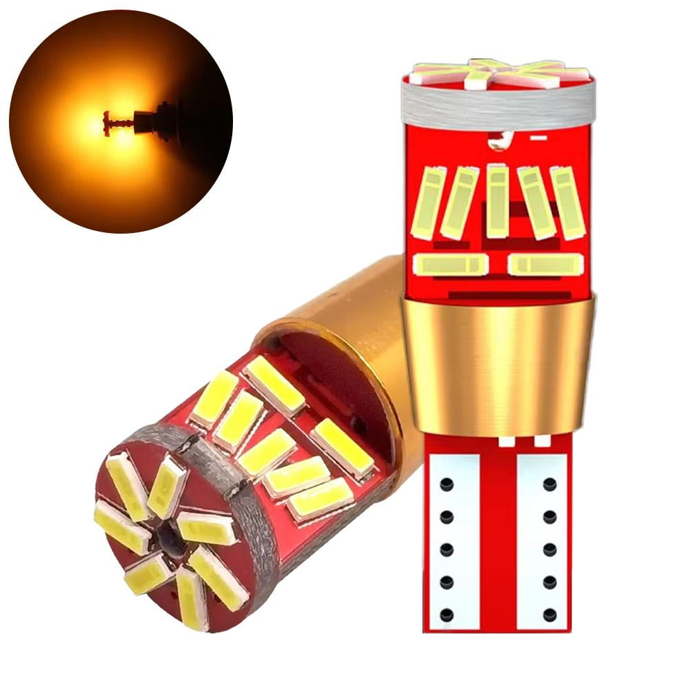 T10 LED C Width Indicator Light - 2 Pack, White/Red/Blue/Ice Blue/Pink ...