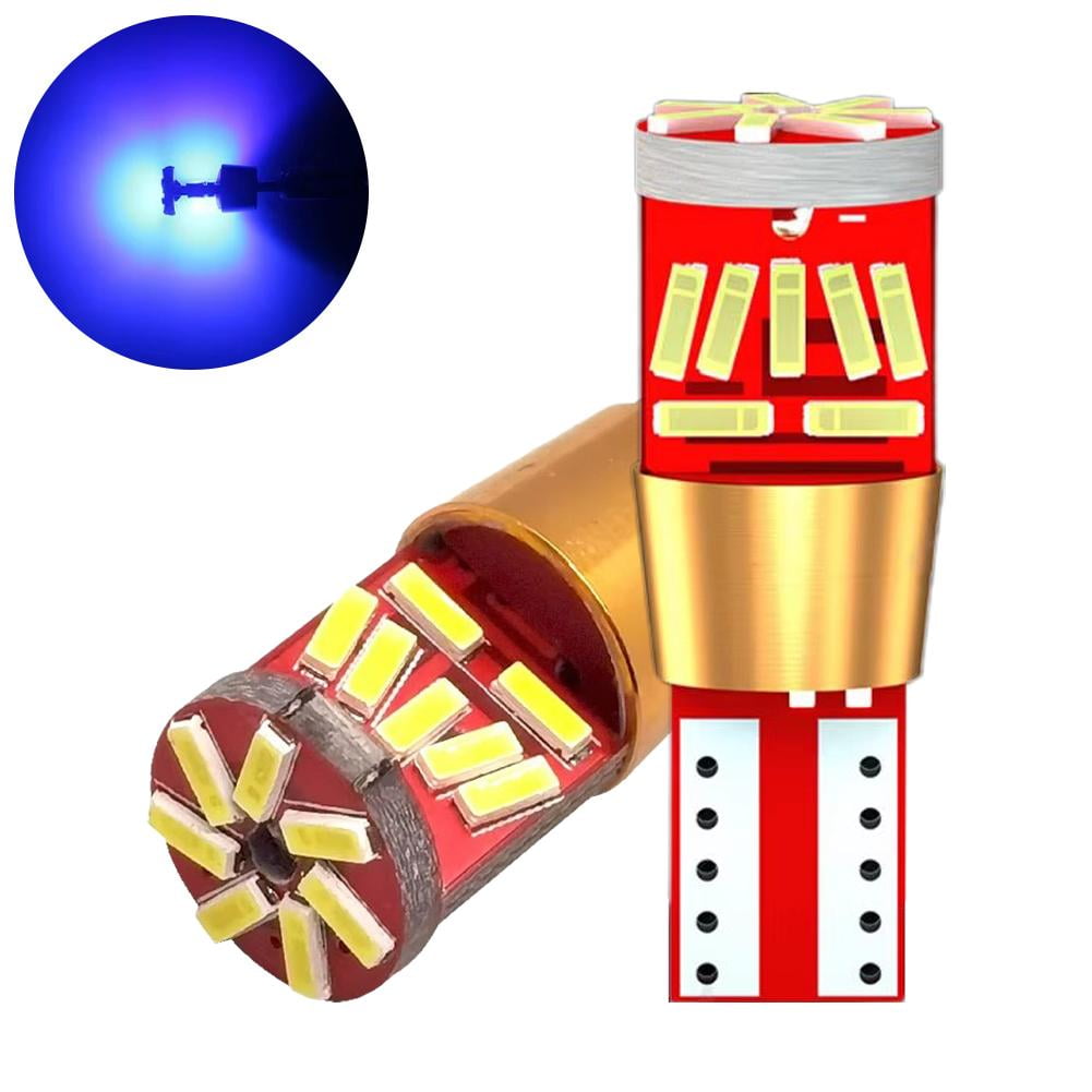 T10 LED Pking Light Bulbs - 2 Piece Set, 12V, 200 Lumen, IP68, White ...