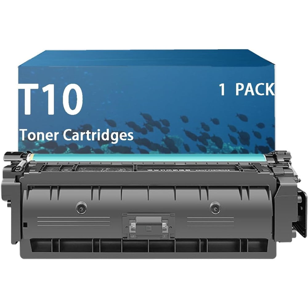 T10 Toner Cartridge Compatible BK/C/M/Y Replacement for Canon ...