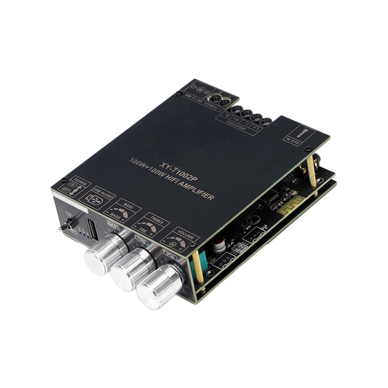 T1002P Upgrade 100Wx2 Bluetooth Digital Amplifier Board Audio Stereo ...