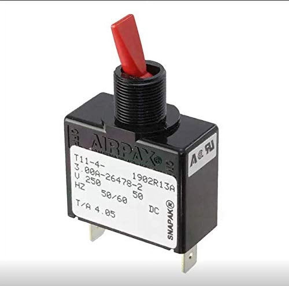 T11-4-3.00A-26478-2 1 Pole, 1KA, 1P, 250V, 3A, Circuit Breaker ...