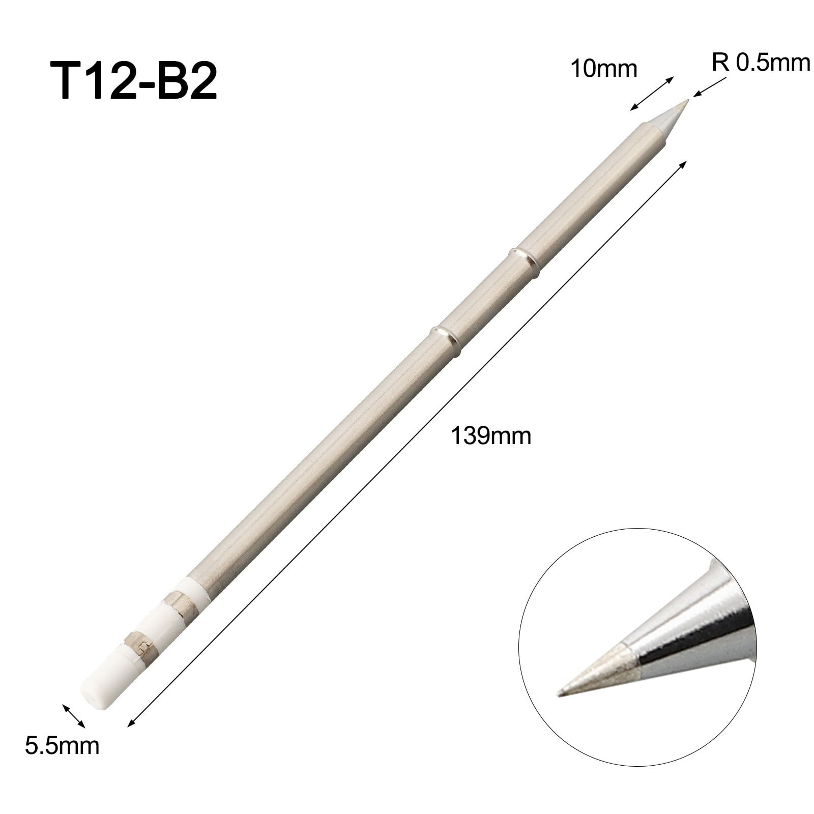 T12 B Series Electric Soldering Iron Tip DIY Solder Tips Welding Head ...