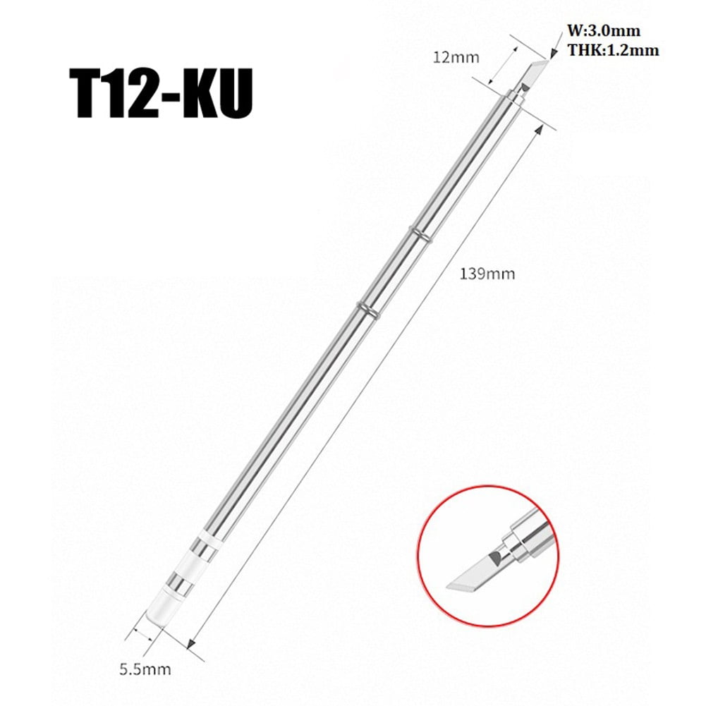 T12 K J Series Soldering Iron Tip for 950D 202 942 Soldering Station ...