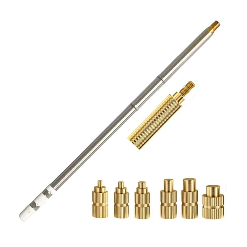 T12 Soldering Iron Tips Heat Insert Nut Soldering Tip for Hot Melt ...