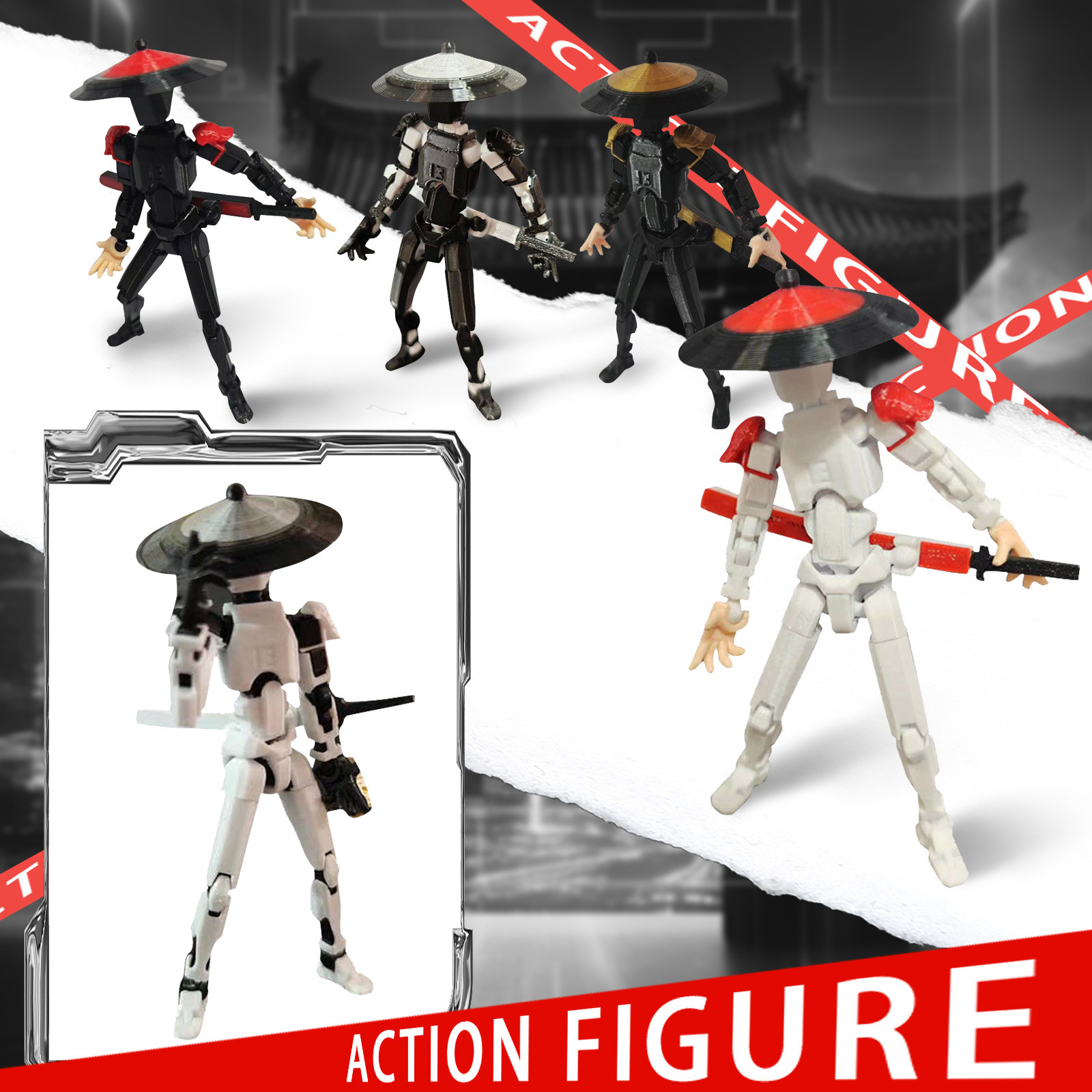 T13 3d Action Figure, Dummy Robot Titan 13 Action Figures, T 13 Lucky ...