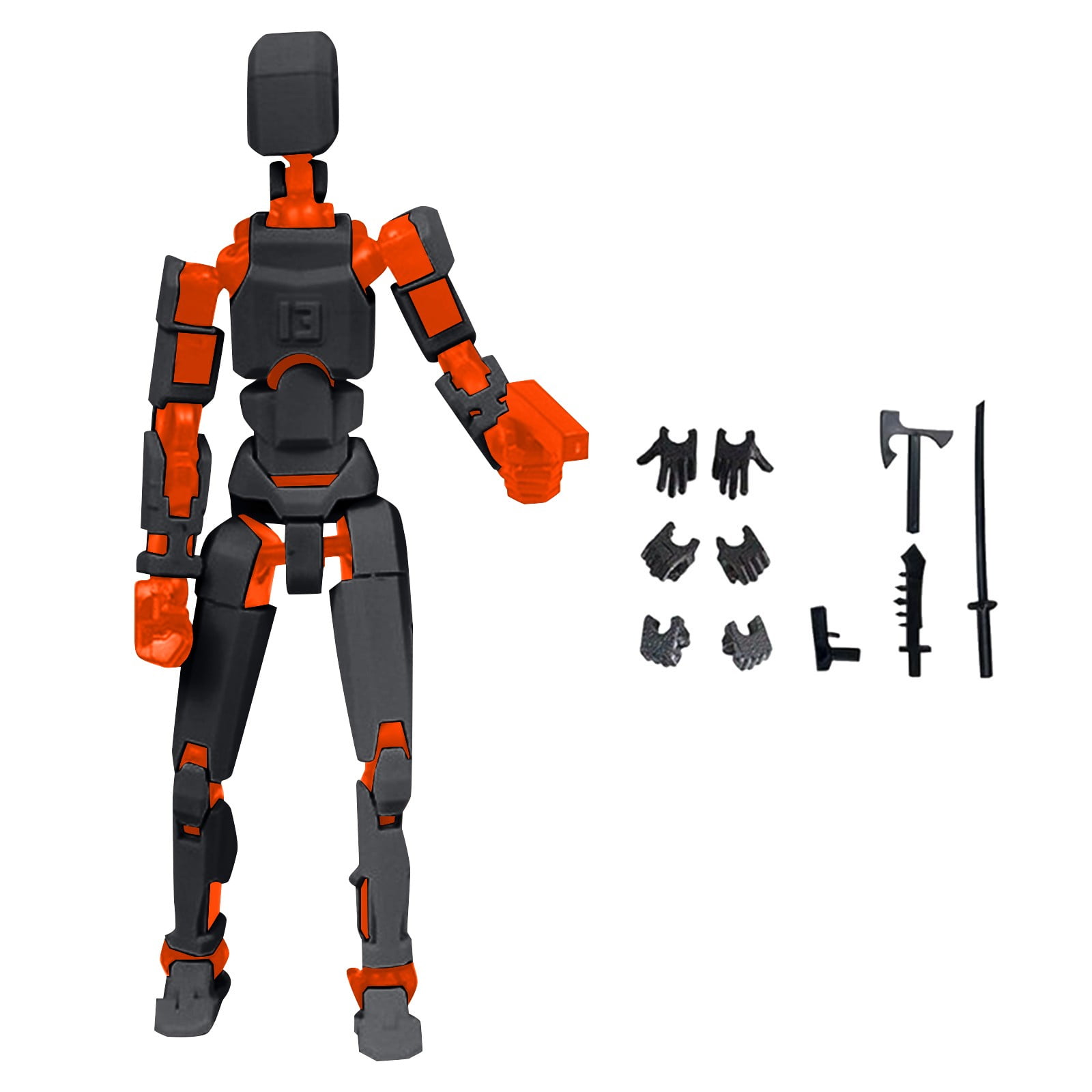 T13 Action Figure, 3D Printed Human Body Model, Dummy 13 Action Figure ...