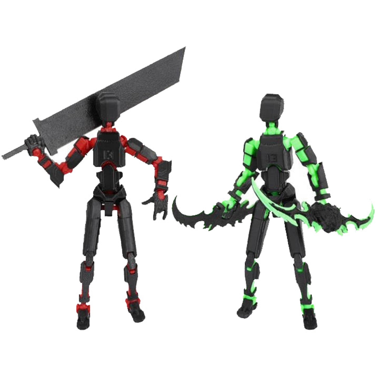 T13 Action Figure 3D Printed Multi-Jointed Movable T13 Lucky 13 ...