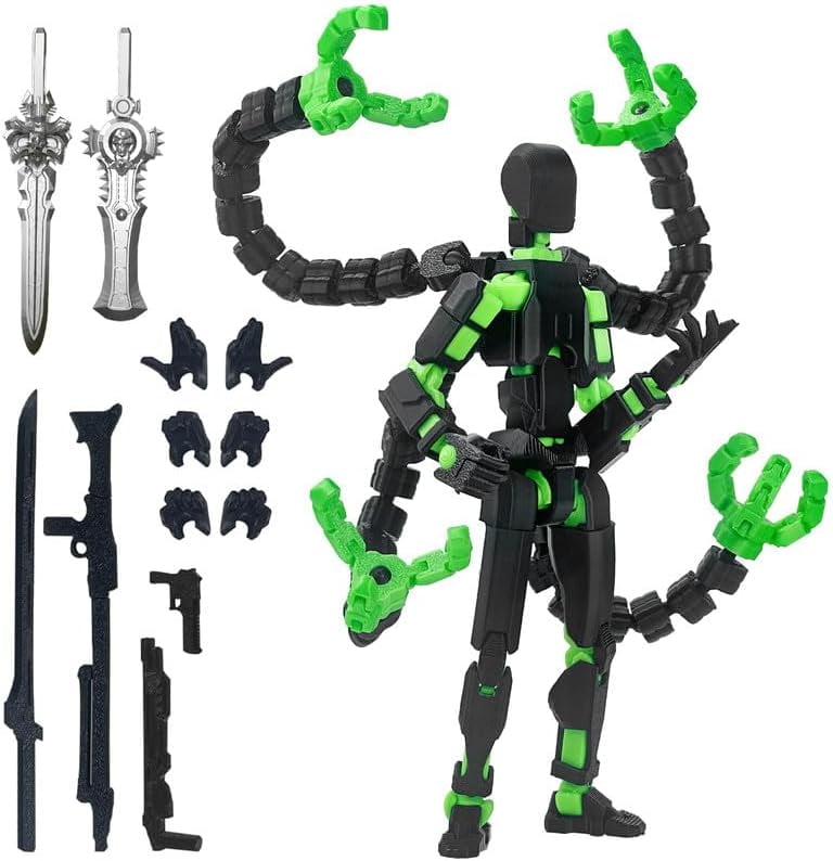 T13 Action Figure, Assembly Completed Dummy 13 Action Figures,3D ...