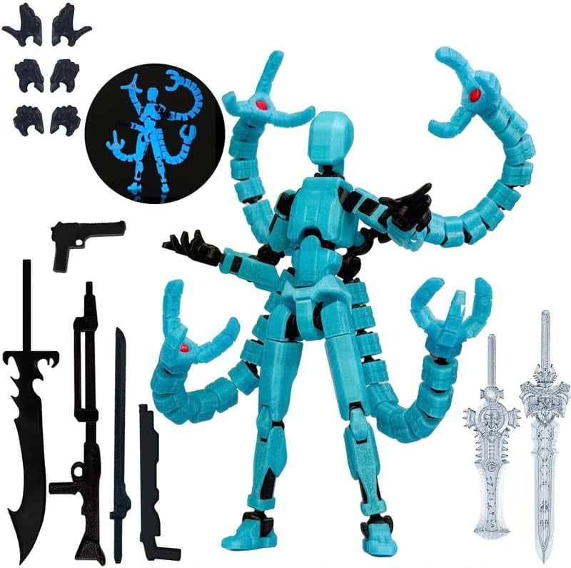 T13 Action Figure, Assembly Completed Dummy 13 Action Figures,T 13 3D ...