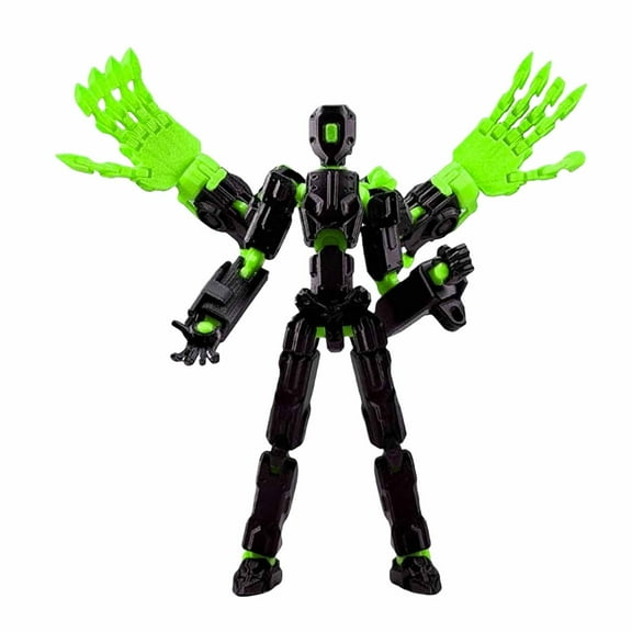3D Printed Multi-Jointed Movable T13 Lucky Dummy 13 Mobile Robot ...