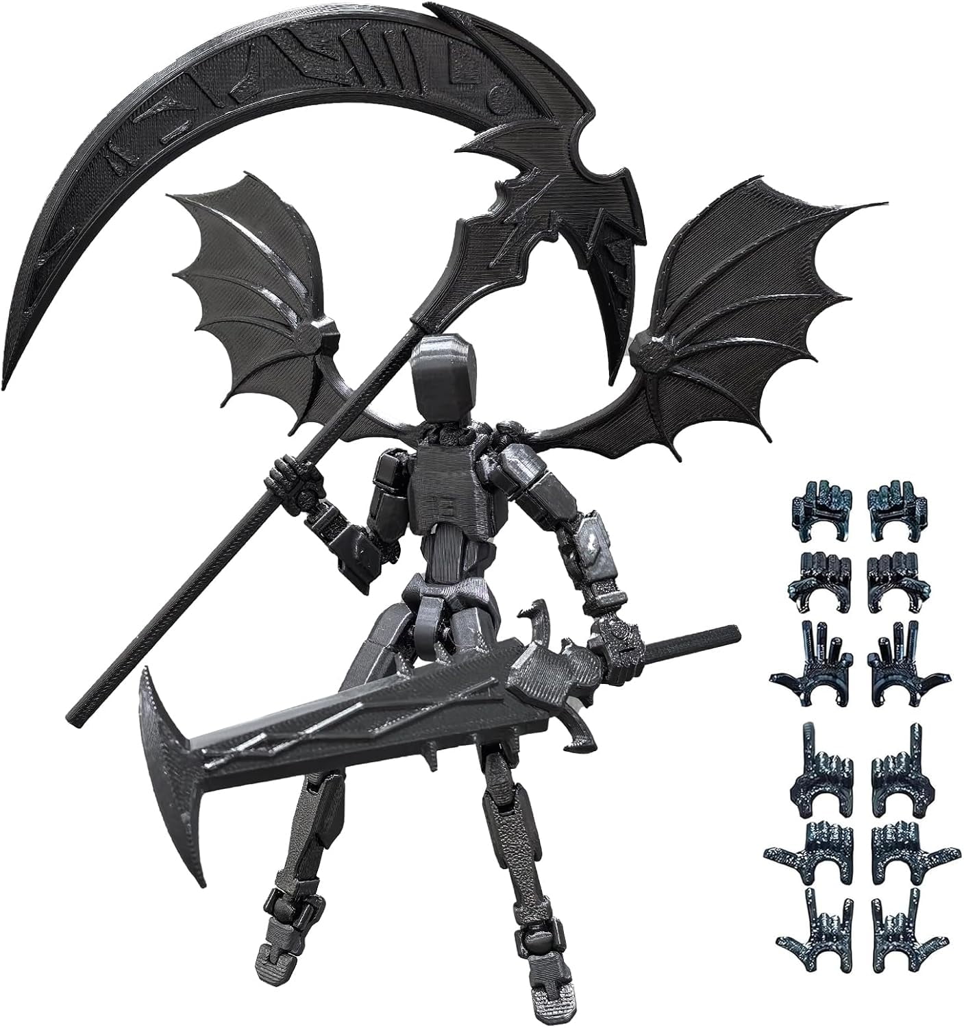 T13 Action Figure(Assembly Completed),Titan 13 Robot Action Figure,3D ...