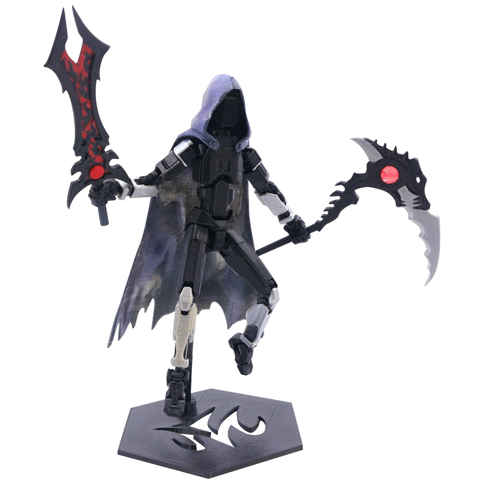 T13 Action Figure,Death Skeleton Movable Robot,3D Printed Magnetic ...