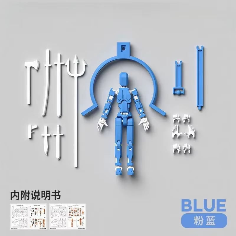 T13 Action Figure, Magnetic Action Figure Set, Dummy13 Multi-Jointed ...