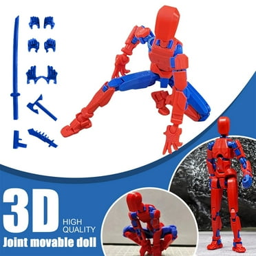 7 Inch T13 Multi-Jointed Movable Action Figures,Articulated Full Body ...